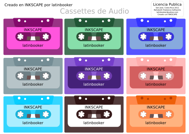 CASSETTES DE AUDIO Clip Art Image - ClipSafari