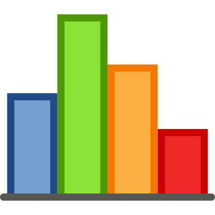 Colorful Bar Chart Clip Art Image - ClipSafari