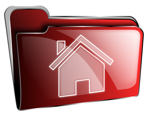 House Folder Icon Clip Art Image - ClipSafari