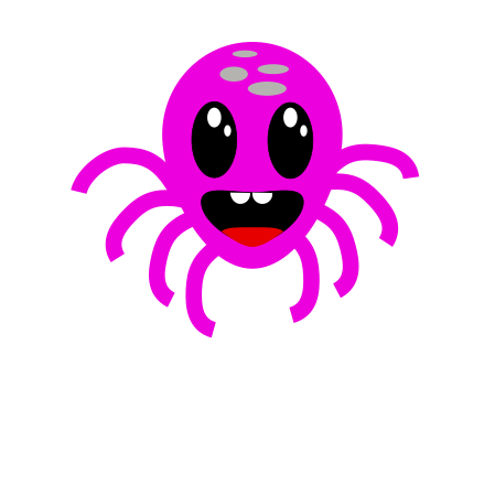 Pink Spider Clip Art Image - ClipSafari
