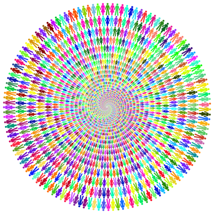 Colorful Human Vortex Clip Art Image - ClipSafari