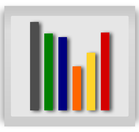 Colorful Bar Chart Clip Art Image - ClipSafari