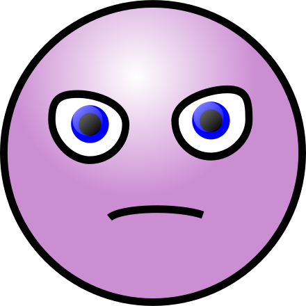 Purple Face Clip Art Image - ClipSafari