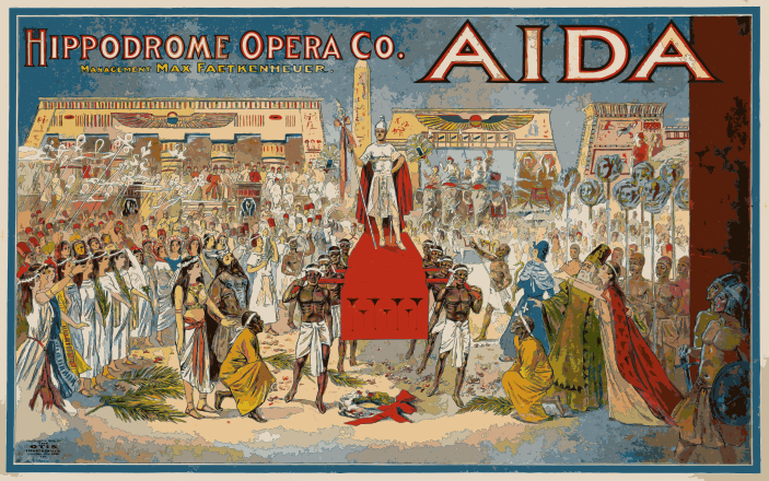 Aida poster colors fixed Clip Art Image - ClipSafari