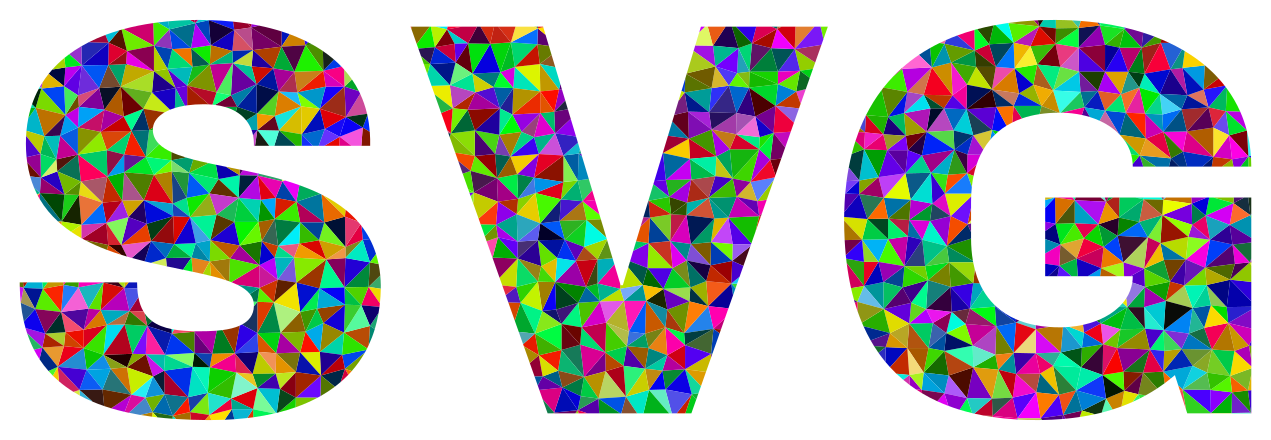 Colorful SVG Typography Clip Art Image - ClipSafari