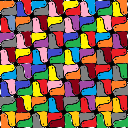 Colorful Knitted Pattern Clip Art Image - ClipSafari