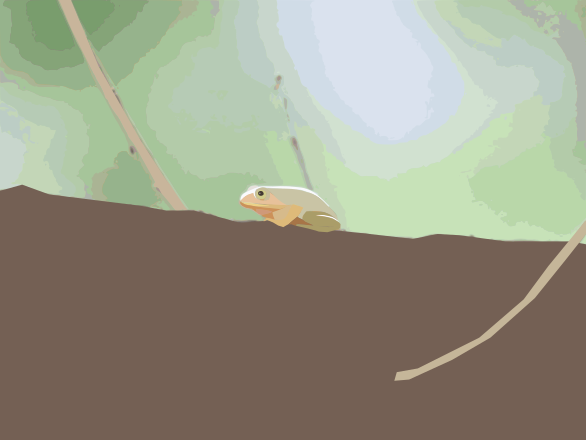 Beige Frog Clip Art Image - ClipSafari