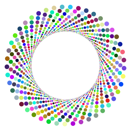 Colorful Dots Clip Art Image - ClipSafari