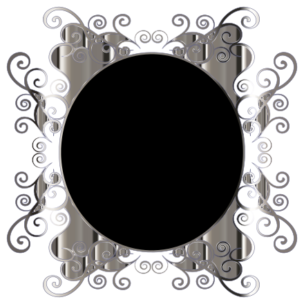 Black and Silver Circle Clip Art Image - ClipSafari