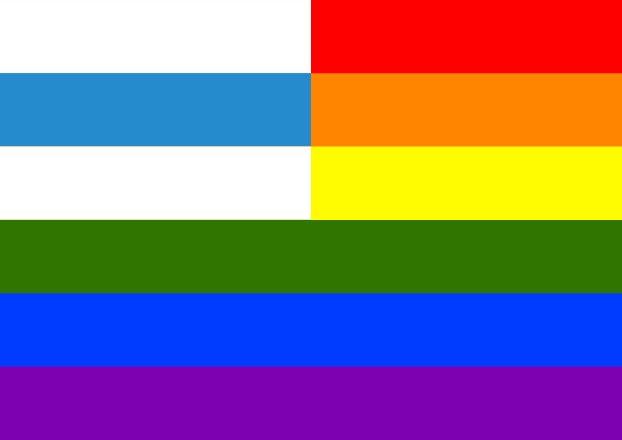 Rainbow Flag Clip Art Image - ClipSafari