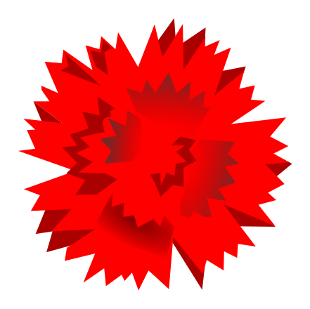 Red Explosion Clip Art Image - ClipSafari