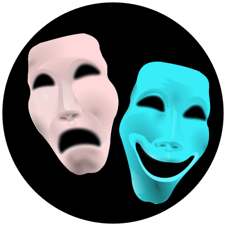 Two Masks Clip Art Image - ClipSafari