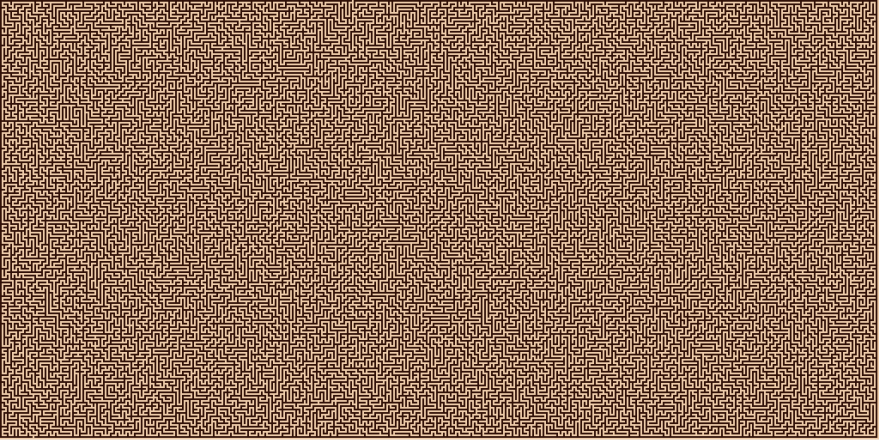 Big Brown Maze Clip Art Image - ClipSafari