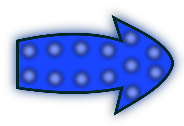 Blue Arrow Clip Art Image - ClipSafari