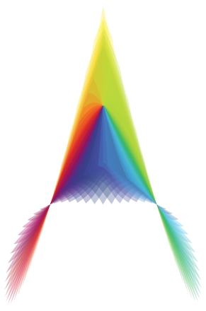 Rainbow Triangle Clip Art Image - ClipSafari