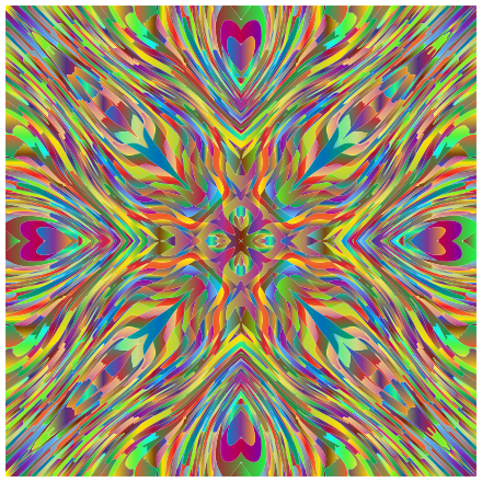 Colorful Abstract Design Clip Art Image - ClipSafari