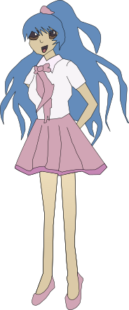 Anime Girl Example Clip Art Image - ClipSafari