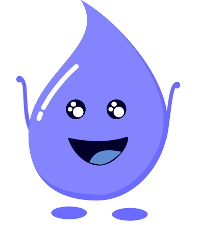 Purple Water Drop Clip Art Image - ClipSafari