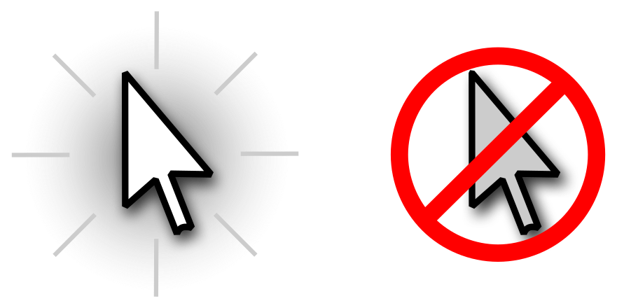 No Mouse Cursor Clip Art Image - ClipSafari
