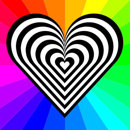 Heart of Rainbow Clip Art Image - ClipSafari