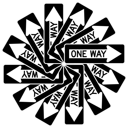 One Way Clip Art Image - ClipSafari