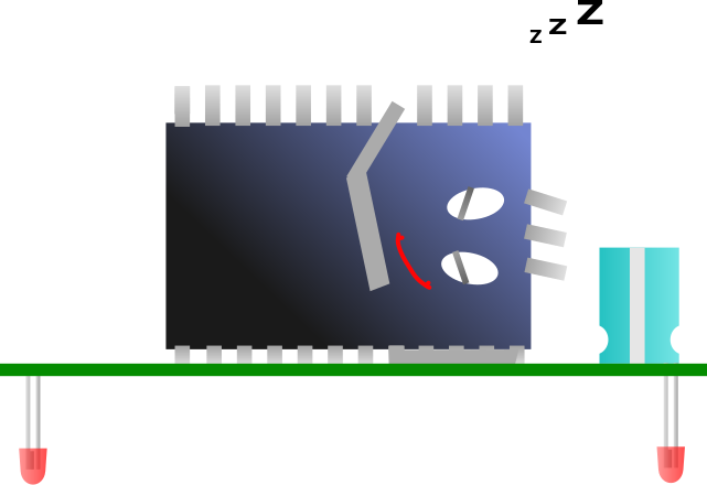 Sleeping Computer Clip Art Image - ClipSafari