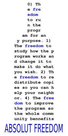 Absolute Freedom Clip Art Image - ClipSafari