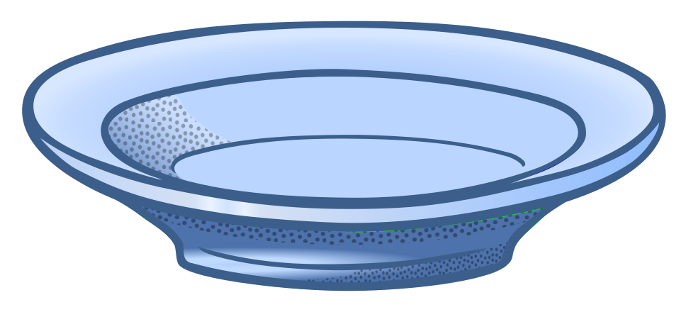 Blue Bowl Clip Art Image - ClipSafari