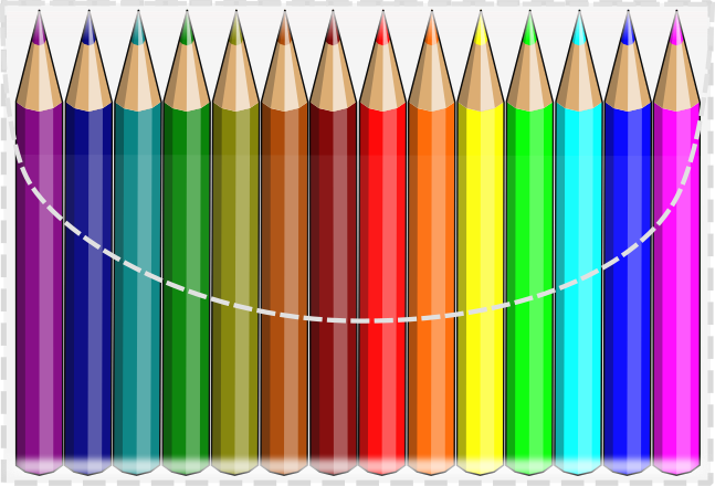 Colorful Pencils Clip Art Image - ClipSafari