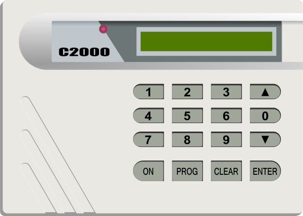 C2000 Keypad Clip Art Image - ClipSafari