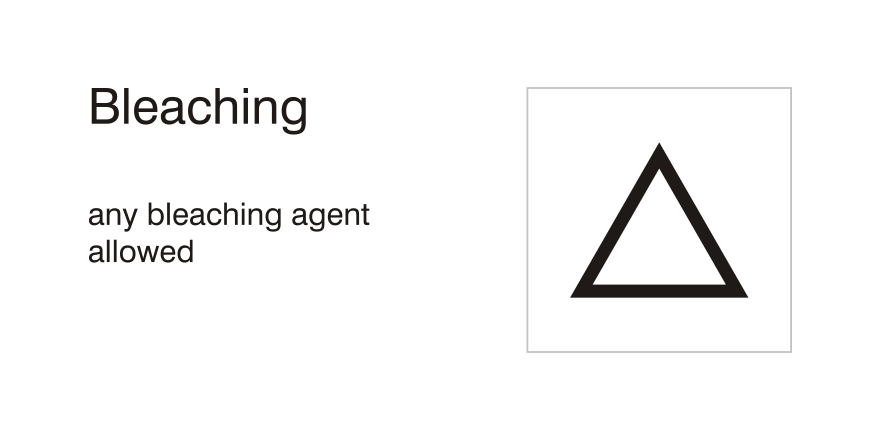 Bleaching: Any bleaching agent allowed Clip Art Image - ClipSafari