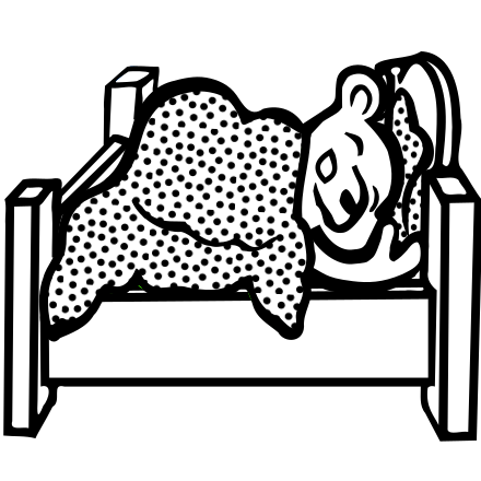 Sleeping Bear Clip Art Image - ClipSafari