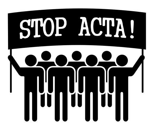 Stop ACTA! Clip Art Image - ClipSafari