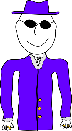 Pimp Drawing Clip Art Image - ClipSafari