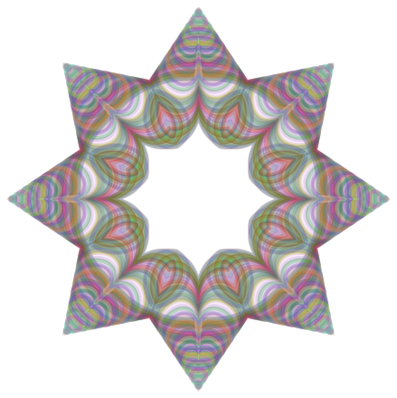 Faded Star Design Clip Art Image - ClipSafari