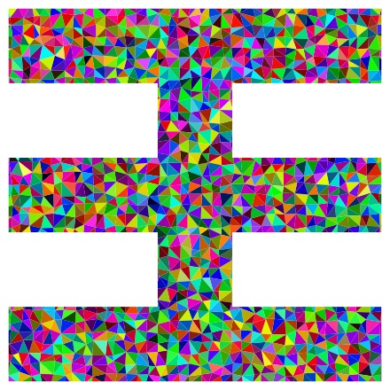 Colorful Triangle Pattern Clip Art Image - ClipSafari