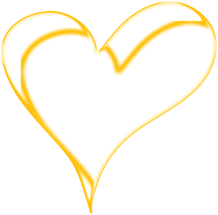 Yellow Heart Clip Art Image - ClipSafari