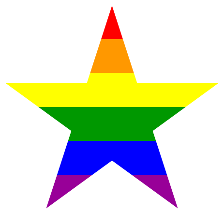 Rainbow Star Clip Art Image - ClipSafari