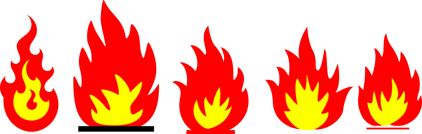 Flame Shapes Clip Art Image - ClipSafari