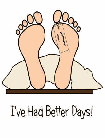 I've Had Better Days! Clip Art Image - ClipSafari