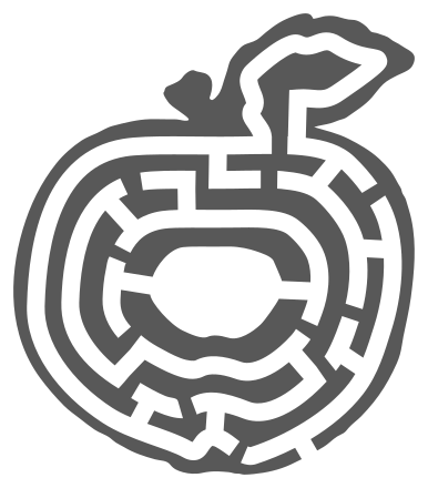 Apple Shaped Maze Clip Art Image - ClipSafari