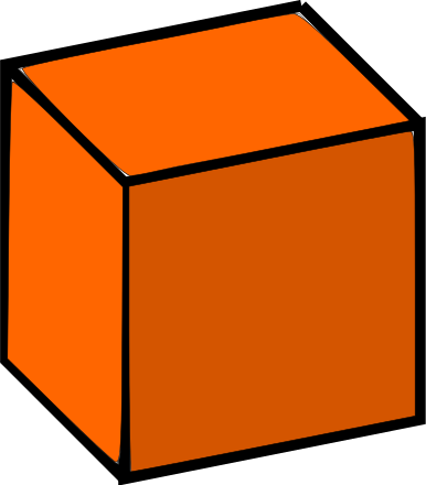 Orange Cube Clip Art Image - ClipSafari