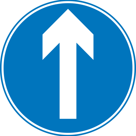 Blue Arrow Sign Clip Art Image - ClipSafari