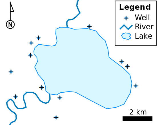Legend Well River Lake Clip Art Image - ClipSafari