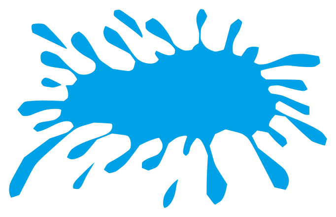 Light Blue Splat Clip Art Image - ClipSafari