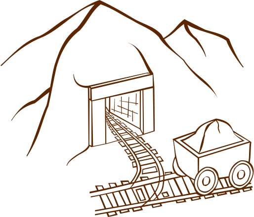 A Mine Entrance Clip Art Image - ClipSafari