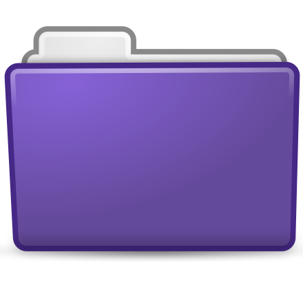 Purple Folder Clip Art Image - ClipSafari