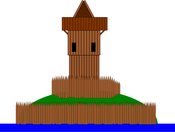 Wooden Tower Clip Art Image - ClipSafari