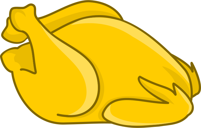 Golden Chicken Clip Art Image - ClipSafari