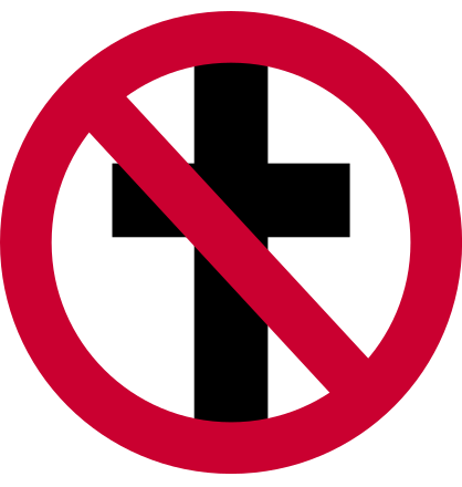 No Religion Sign Clip Art Image - ClipSafari